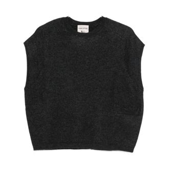 Semicouture Femme, Pulls, Noir, Taille: 38 FR Beth Tricot Col Rond