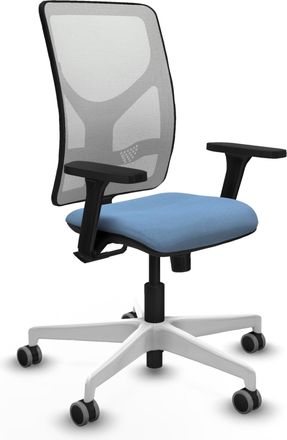 Piqueras y Crespo Schreibtischstuhl mit 3D-Armlehnen, h&ouml;henverstellbare Lendenwirbelst&uuml;tze, mit 3-fach verstellbarer Lendenwirbelst&uuml;tze, ausgestattet mit 3 Positionen u