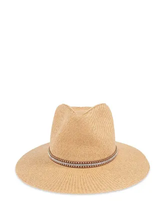 Melissa Odabash chapeau Kate - Tons neutres