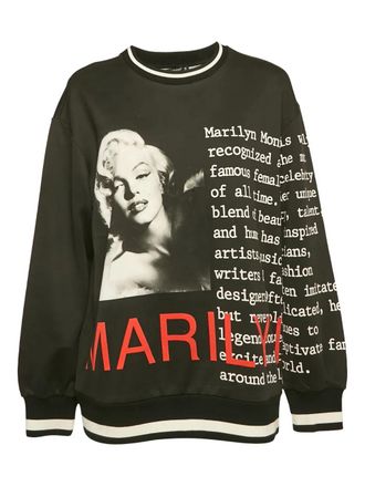 Dolce & Gabbana sweat Marilyn Monroe - Noir
