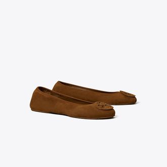 Tory Burch Damen Reva Travel Ballerina