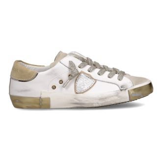 Philippe Model Prsx Tennis - Femme - Chaussures - Blanc - Taille: 39 EU