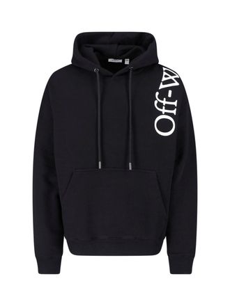 Off-white Hoodie Logo Vertical Bookish