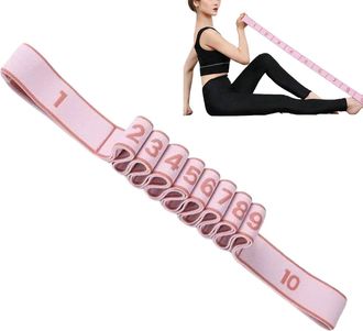 Generic Fitness-Widerstandsb&auml;nder - Nummeriertes Muskeltrainingszubeh&ouml;r, Elastisches &Uuml;bungsb&auml;nder-Set, Kraft-Dehnungs-Gymnastikschlaufe, Vielseitiger Klimmzug