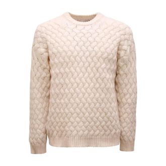 Amaranto Maglione Woll-/Kaschmir-Pullover - - Knitwear - Herren - Beige - S