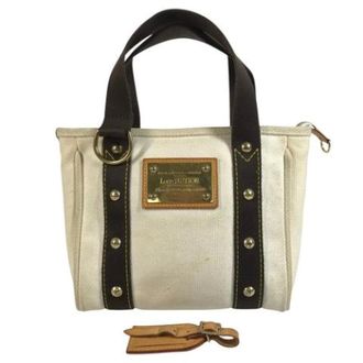 Louis Vuitton Pre-owned Antigua Tote Bag - Femme - Pre-owned - Blanc - Taille: ONE Size