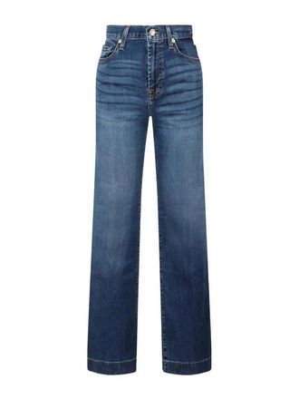 7 For All Mankind Jean Droit - Bleu