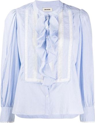 Zadig&Voltaire Chemise ray&eacute;e Temple - Femme - Blouses et Chemises - Multicolore - Taille: 38 FR