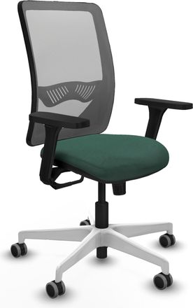 Piqueras y Crespo B&uuml;rostuhl aus Zulema-Stoff mit 3D-Armlehnen, h&ouml;henverstellbare Lendenwirbelst&uuml;tze, ausgestattet mit 3 Positionen und Schneidschaum, mit Rollen von 65 