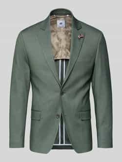 Atelier Torino Slim Fit 2-Knopf-Sakko mit Pattentaschen