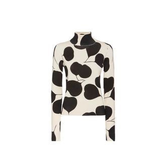 La DoubleJ Seiden-Rollkragenpullover - - Knitwear - Damen - Beige - XS