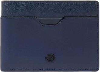 Piquadro Homme, Accessoires, Bleu, Taille: ONE Size Portefeuille avec fen&ecirc;tre didentification rabattable