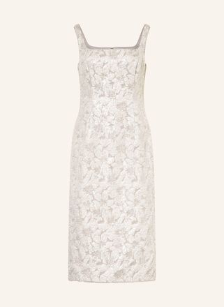 Adrianna Papell Cocktailkleid Mit Pailletten silber