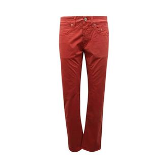 Siviglia Vintage Effekt Hose - - Trousers - Herren - Rot - W30