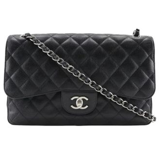 Chanel Pre-owned Leder Schultertasche - - Pre-owned - Damen - Schwarzk - ONE SIZE