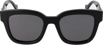 Gucci Square Sonnenbrillen - - Accessories - Damen - Schwarzk - 52 MM