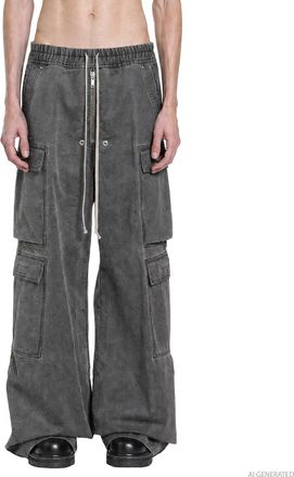 Rick Owens Tower Double Cargo Jumbo Belas
