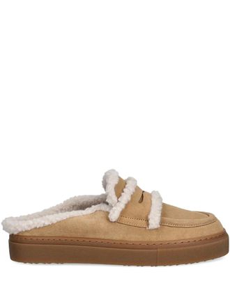 INUIKII Slipper mit Fleece-Besatz - Nude