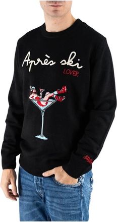 MC2 Saint Barth Homme, Pulls, Noir, Taille: L Heron Sweater