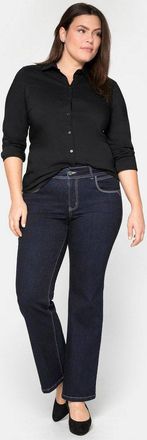 Sheego Klassische Bluse Stretchbluse