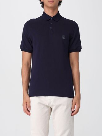 Brunello Cucinelli Polo BRUNELLO CUCINELLI Herren Farbe Cobalt
