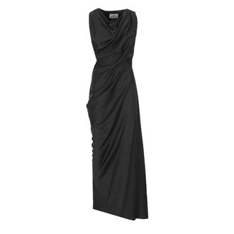 Vivienne Westwood Femme, Robes, Noir, Taille: 38 FR Long Fond Dress
