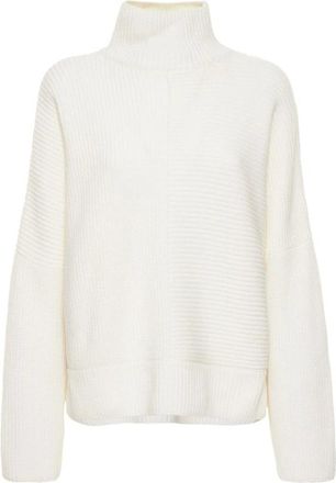 Tom Ford Femme, Pulls, Blanc, Taille: 40 FR Pull Col Roul&eacute; en Cachemire