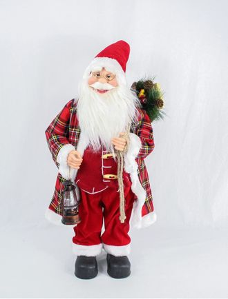 Vom Pullach Hof Weihnachtsmann Deko Figur 60cm Nikolaus Weihnachten Weihnachtsdeko ( 7940 Seppl)