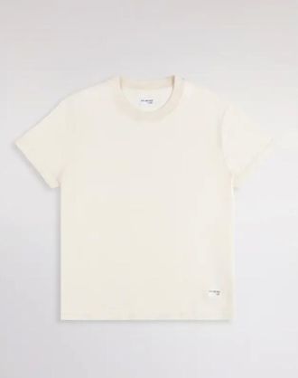 Fay Homme, Tops, Beige, Taille: S T-Shirt avec D&eacute;tail Logo