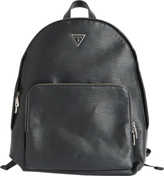 Guess Milano Logo Backpack - Homme - Sacs - Noir - Taille: ONE Size