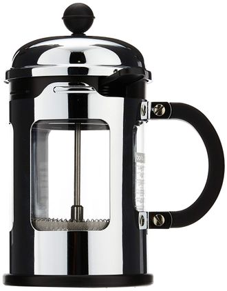 Bodum 11171-16 Chambord Kaffeebereiter, 4 Tassen, Glänzend, 0,5 L