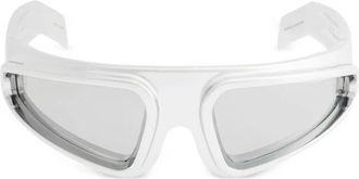 Rick Owens Homme, Accessoires, Gris, Taille: ONE Size Ryder Lunettes de soleil