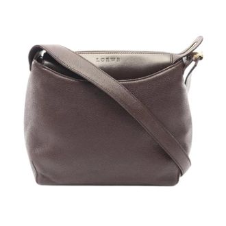 Loewe Pre-owned Leder Schultertasche - - Pre-owned - Damen - Braun - ONE SIZE
