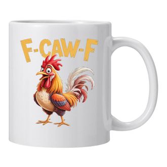 Generico Lustige Tassen, lustige Keramiktasse mit Huhn, 325 ml, f&uuml;r Frauen, M&auml;nner, Arbeitskollegen, Tee, Kaffee, Milch, Schokolade, hei&szlig;e Getr&auml;nke, Arbeit, Zu