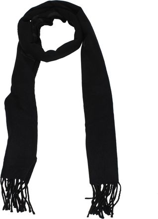 Off-white Blanc cass&eacute; pour hommess &Eacute;charpe noire en cachemire