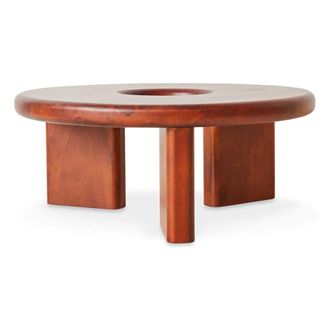 HKliving Table basse en bois Conversation HKliving