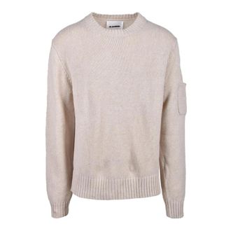Jil Sander Herren, Strickwaren, Beige, XLGröße