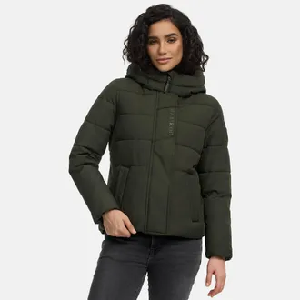 Marikoo Outdoorjacke MARIKOO Elira, Damen, Gr. XXL, gr&uuml;n (schwarz olive), Obermaterial: 100% Polyester. Innenseite: 100% Polyester. Futter: 100% Polyester. Wa