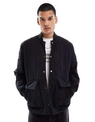 Timberland Bomber matelassé imperméable - Noir