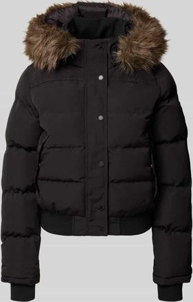 Superdry Steppjacke mit Kapuze und Kunstfell Modell EVEREST BOMBER