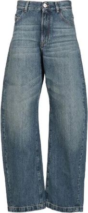 The Attico Femme, Jeans, Bleu, Taille: W24 Pantalon Long
