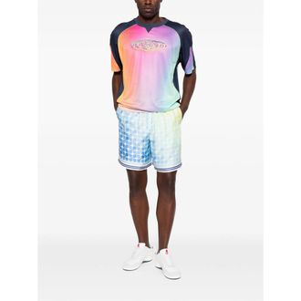 Casablanca Optic Shorts - Blue