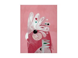 Maxwell & Williams Pete Cromer Vogel Geschirrtuch GX0026, Kakadu Design, 100% Baumwolle, 70 x 50 cm, Küchentuch Waschmaschinenfähig