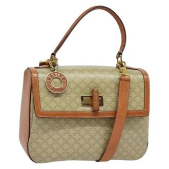 Celine Pre-owned Vintage Convertible Top Handle Bag - Femme - Pre-owned - Beige - Taille: ONE Size