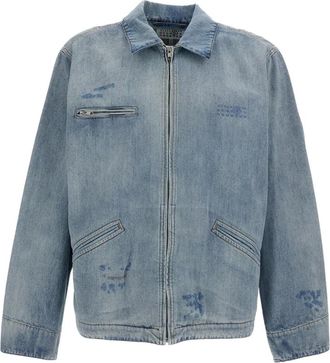 Maison Margiela Homme, Vestes, Bleu, Taille: L Denim Jacket