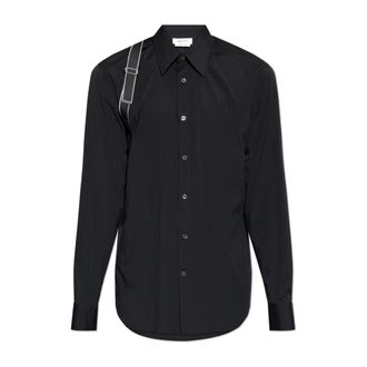 Alexander McQueen Herren, Shirts, Schwarzk, 2XLGr&ouml;&szlig;e