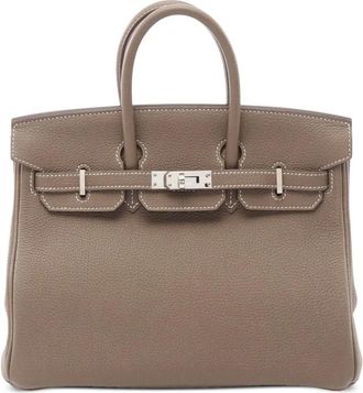 Hermès sac à main Togo Birkin Retourne 25 (2021) - Marron