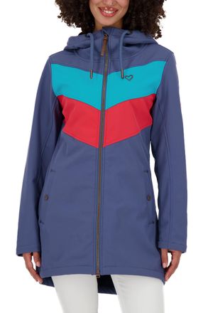 Alife And Kickin Alife and Kickin Damen DorianeAK S Long Softshell XS-XXXL, Nightblue, XL