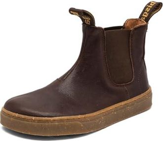 Bisgaard Barefoot Ene Bottes Chelsea, Marron foncé, 34 EU Large