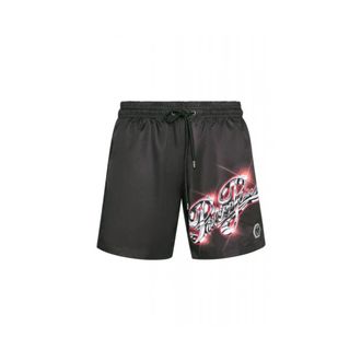 Philipp Plein Mmx0138 Swim Boxer - - Swimwear - Herren - Schwarzk - XL